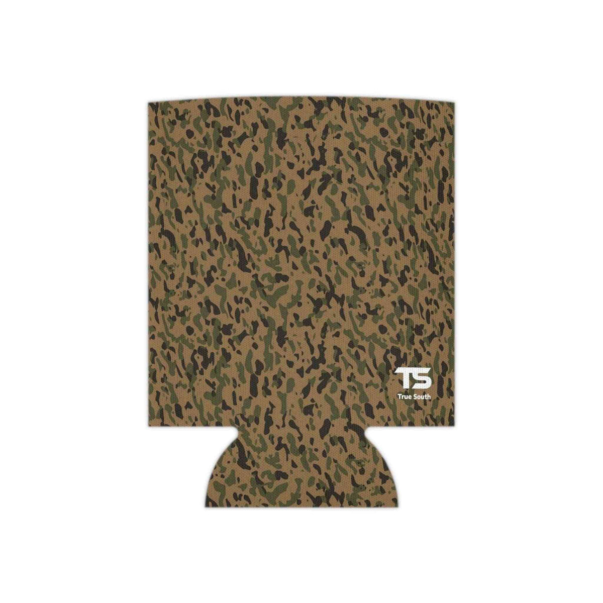 True South Camo Koozie-Insulated Can Cooler with Camo Design